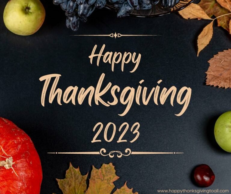 Happy Thanksgiving Day 2023 Images, Get the Best Collection of ...