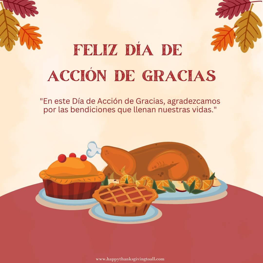 Feliz Día de Acción de Gracias 2023 Frases, Obtén las Mejores Frases de Acción de Gracias con ...