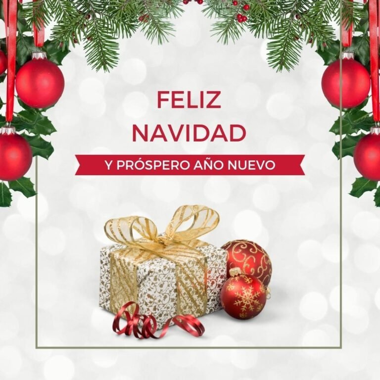 Feliz Navidad y Próspero Año Nuevo 2024 Imágenes, Frases, Tarjetas y Mensajes