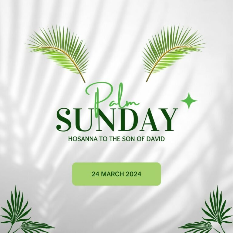 Happy Palm Sunday 2024 Images, Wishes, Quotes and Messages