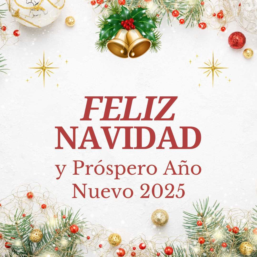 Feliz Navidad y Próspero Año Nuevo 2025 Imágenes, Frases, Tarjetas y ...